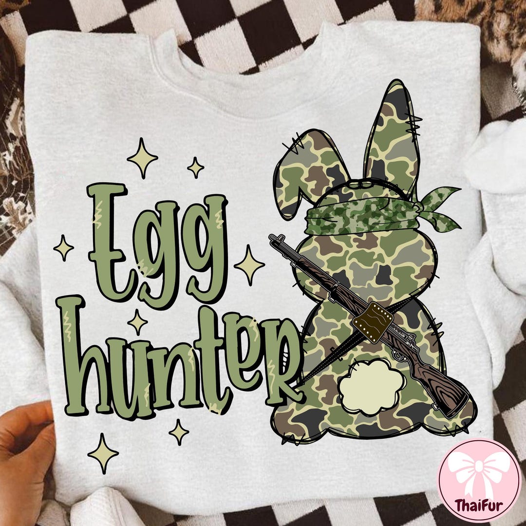 Boy Easter Bunny Png, Retro Easter Png, Easter Camouflage Png, Egg ...