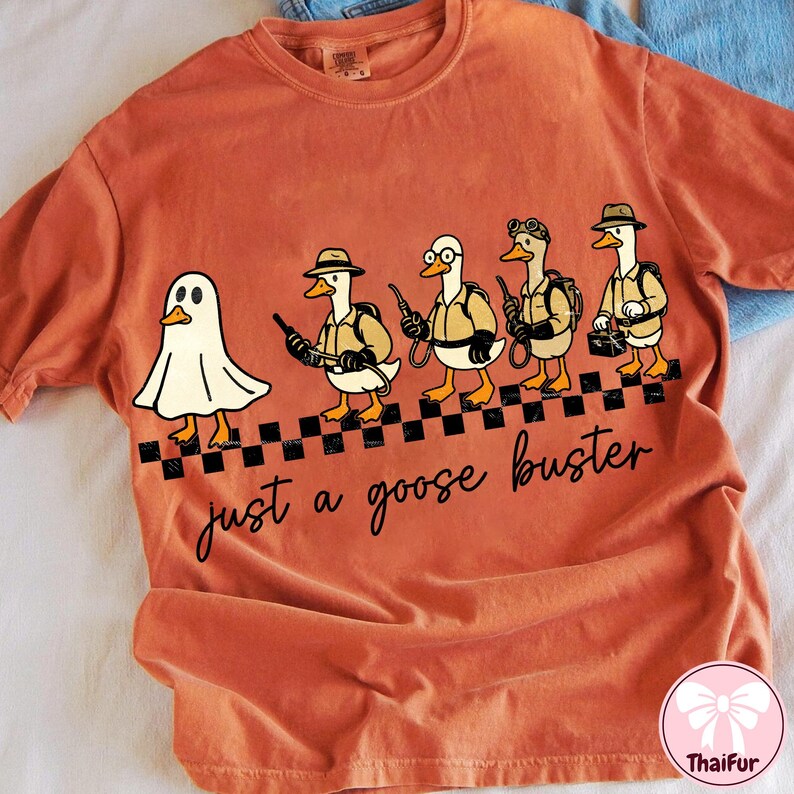 Just a Goose Buster PNG, Funny Halloween Goose Png, Goose in Halloween ...