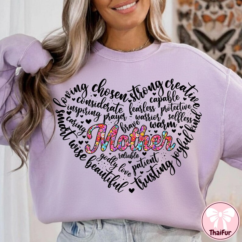 Mother Word PNG, Best Mom Ever PNG, Mother’s Day Floral Shirt Design ...