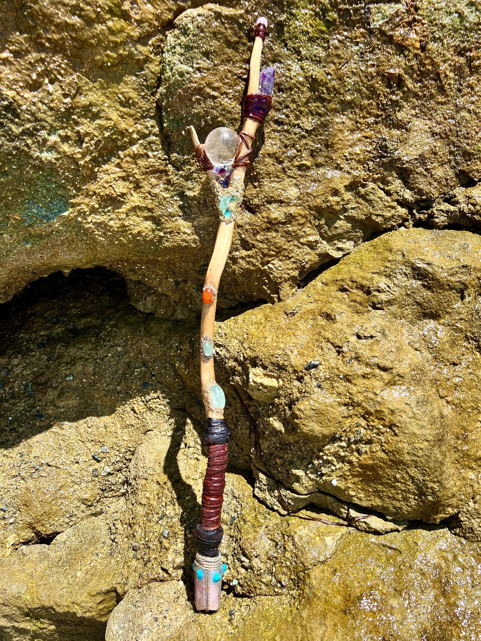 One-of-a-kind Magic Elemental Healing Wand - Etsy