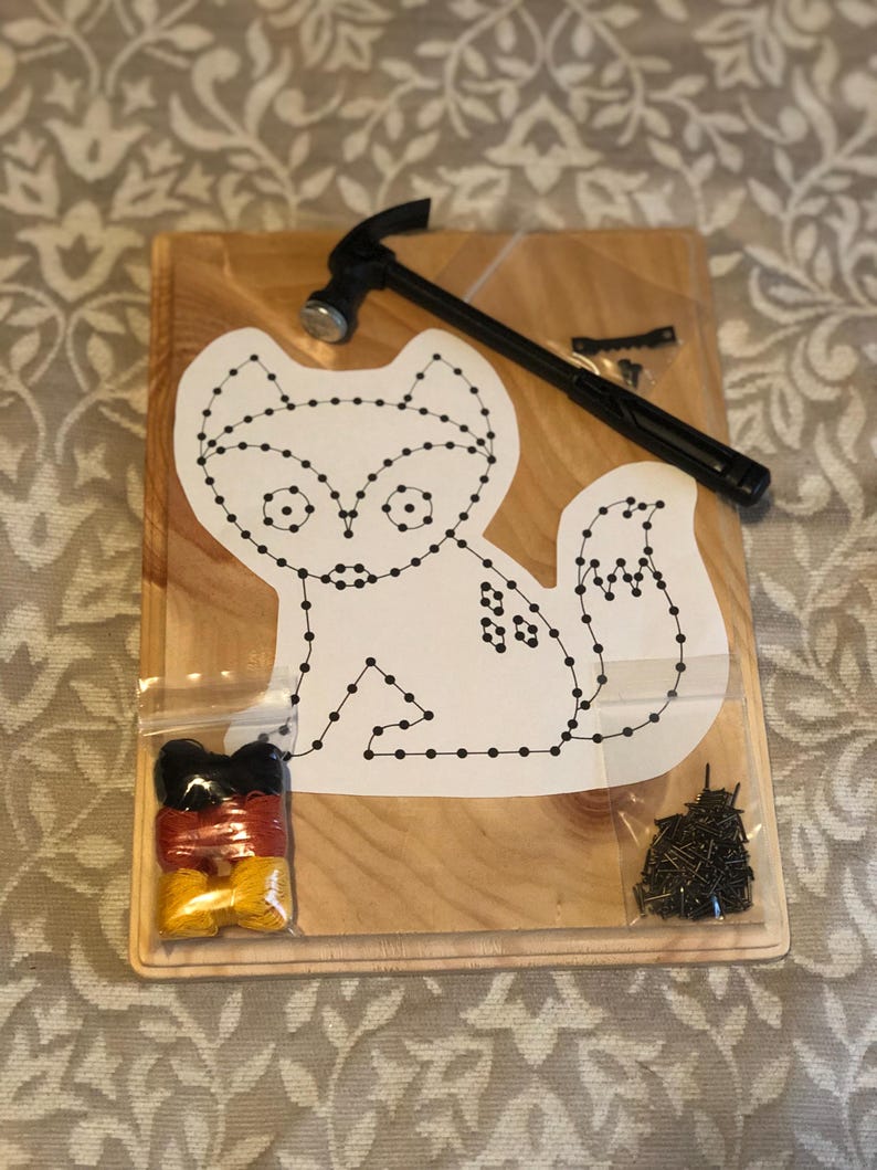 String Art Kits - Complete Stringart Set in Gift Box | - Etsy