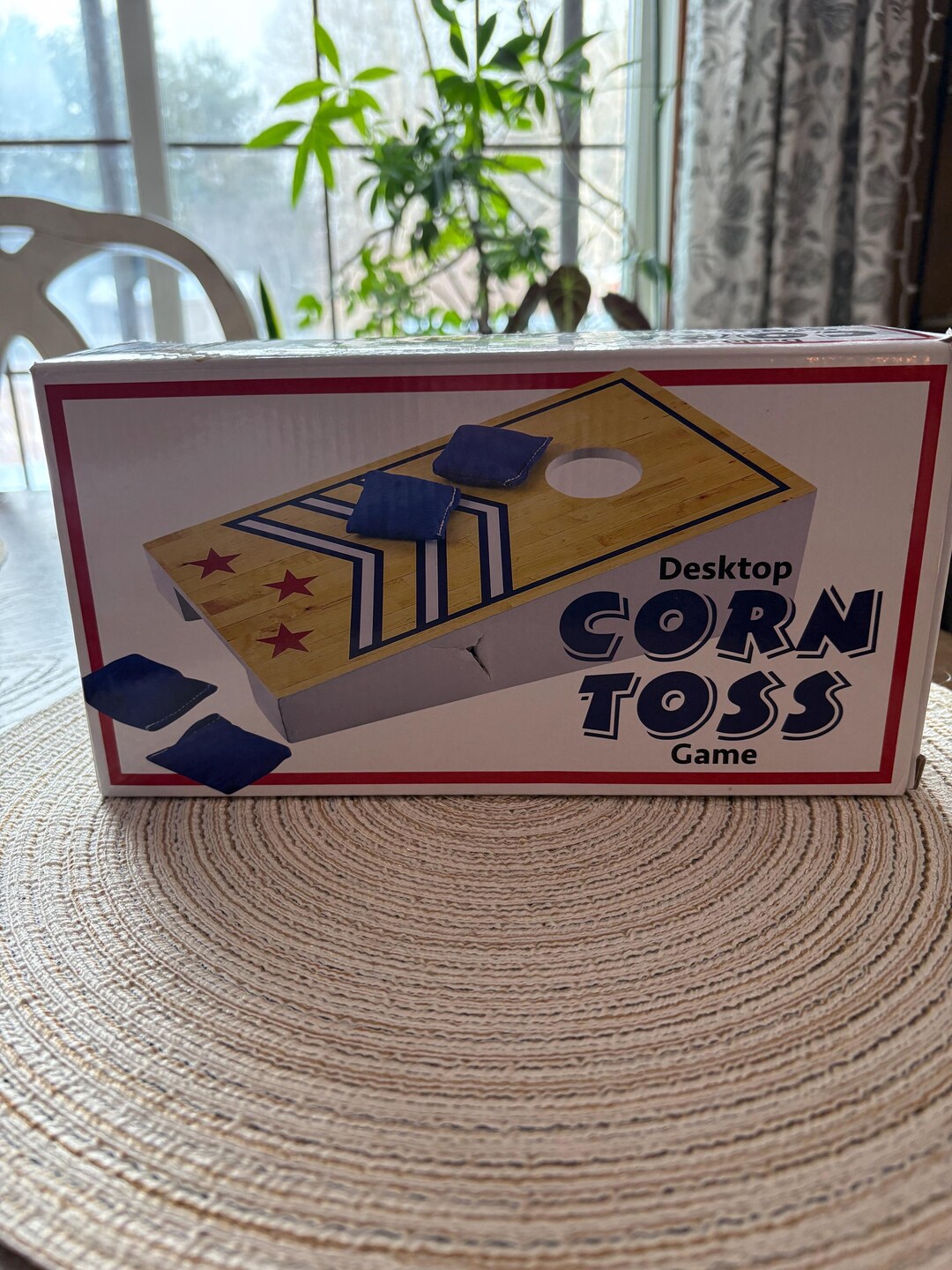Desktop Corn Toss Game | Mini Corn Hole Game | Novelty Desk Too Game ...