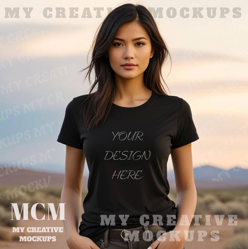 T-shirt Model Mockup, T-shirt Mockup PNG, Digital Download Tshirt ...