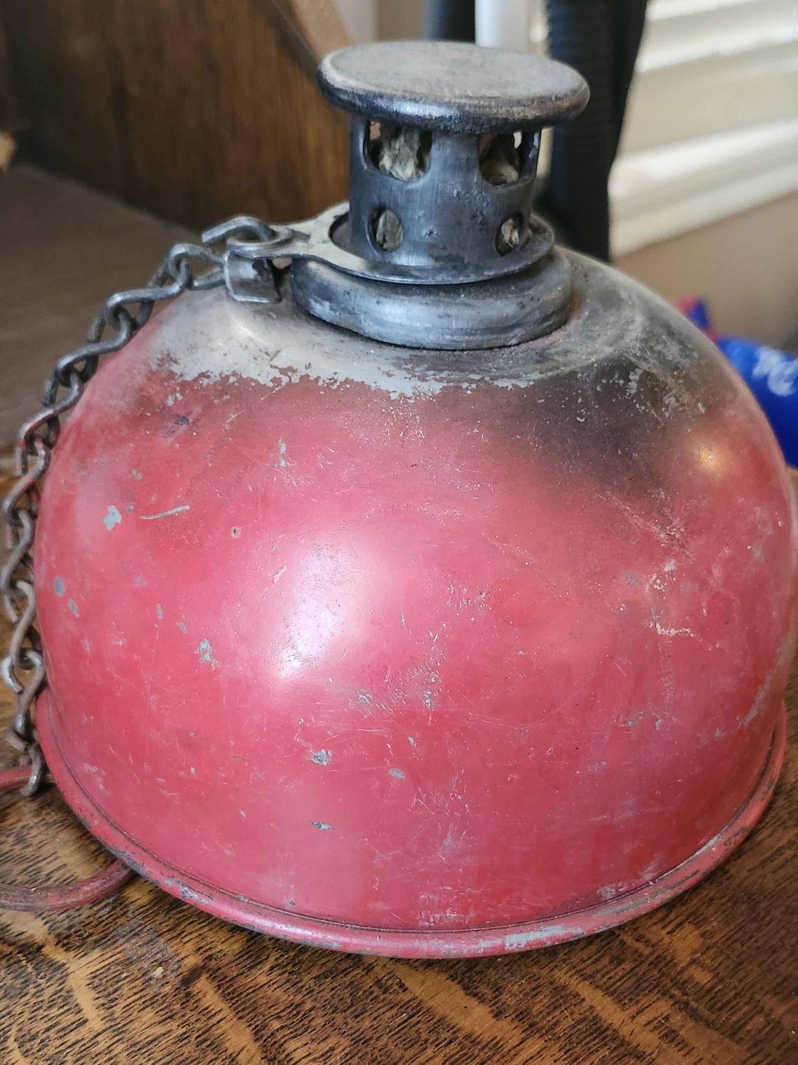 Candy Apple Red, Vintage Dietz Kerosene Highway Torch Smudge Pot ...