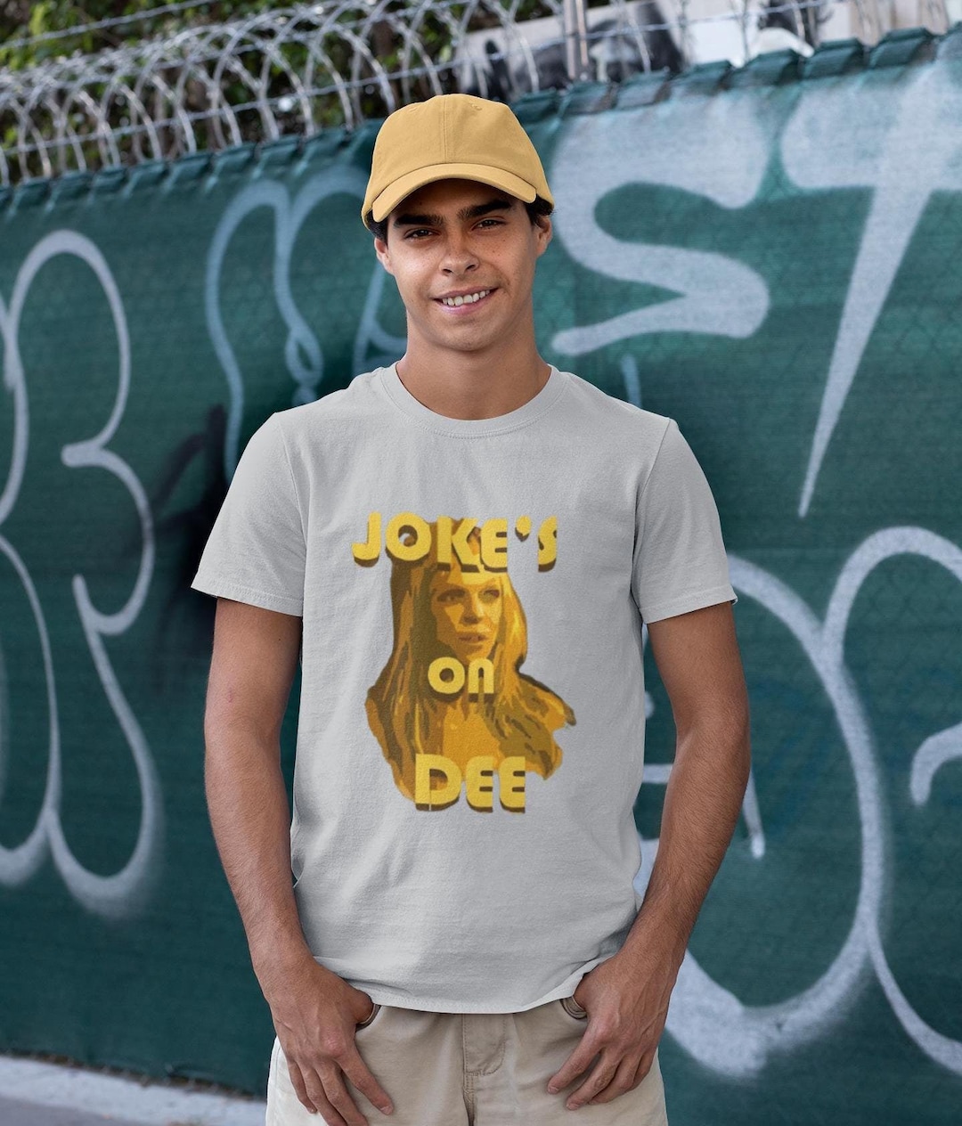 Jokes on Dee T-shirt: Always Sunny Organic Cotton Fan Tee | Deandra ...