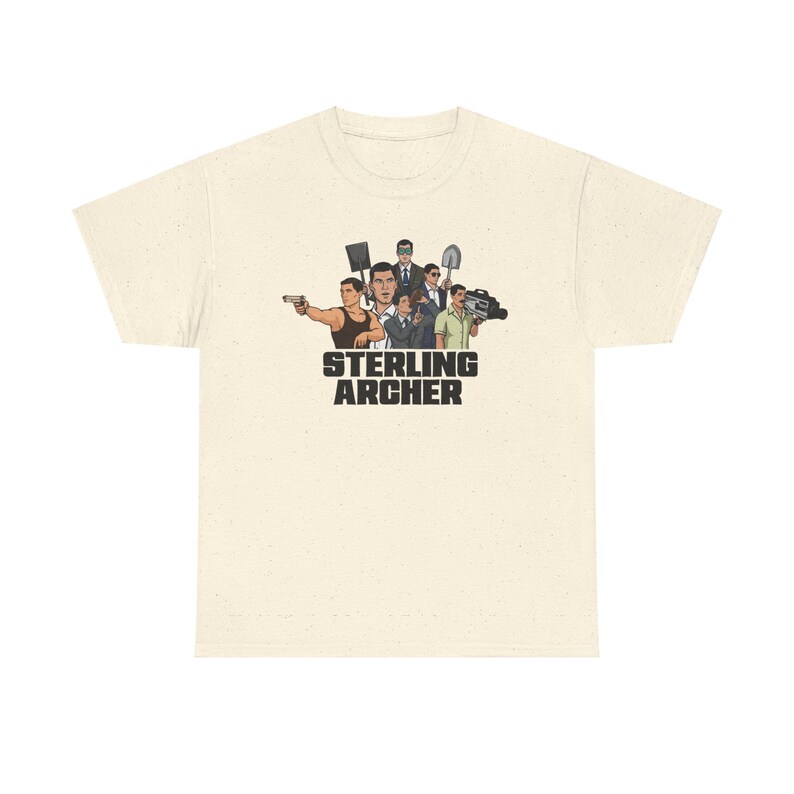 Sterling Archer Tee | Cool US Spy Comedy Gift T-shirt | Archer Netflix ...