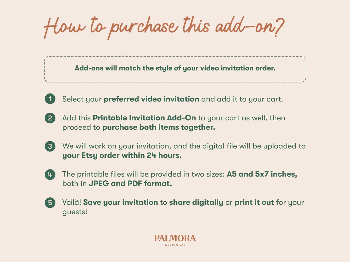 Add-on: Printable Invite, Digital Invitation Printables, Hand-drawn ...