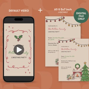 Add-on: Printable Invite, Digital Invitation Printables, Hand-drawn ...