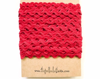 Red Sewing Trim - Etsy