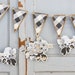 Gingham Farm Floral Banner Black and Grey Floral Garland Gingham Farm ...