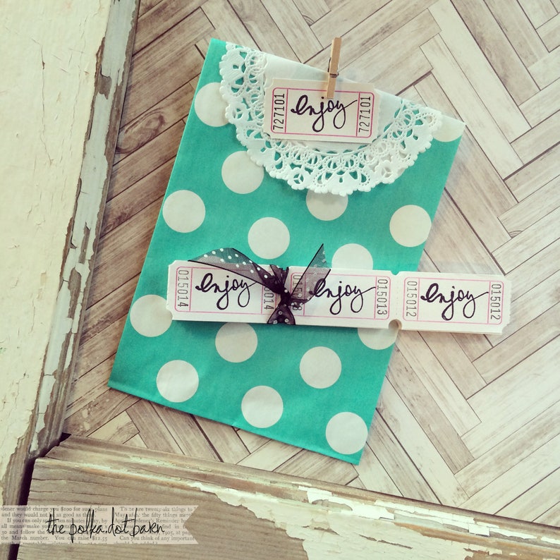 ENJOY Tickets-party Tickets-wedding Tickets-pretty - Etsy