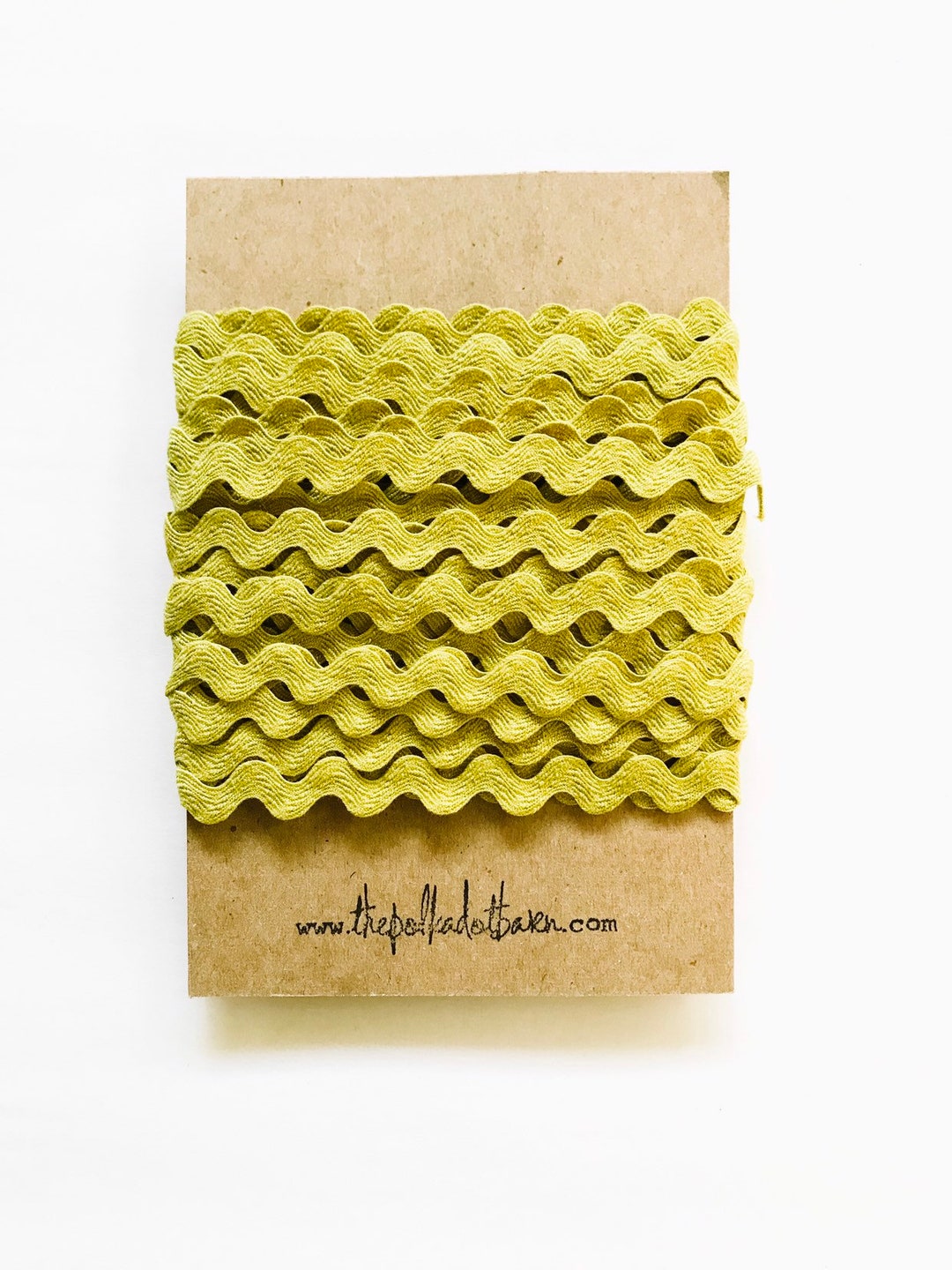 CHARTREUSE Green Mini Ric Rac - Green Ric Rac - Green Zig Zag Trim ...
