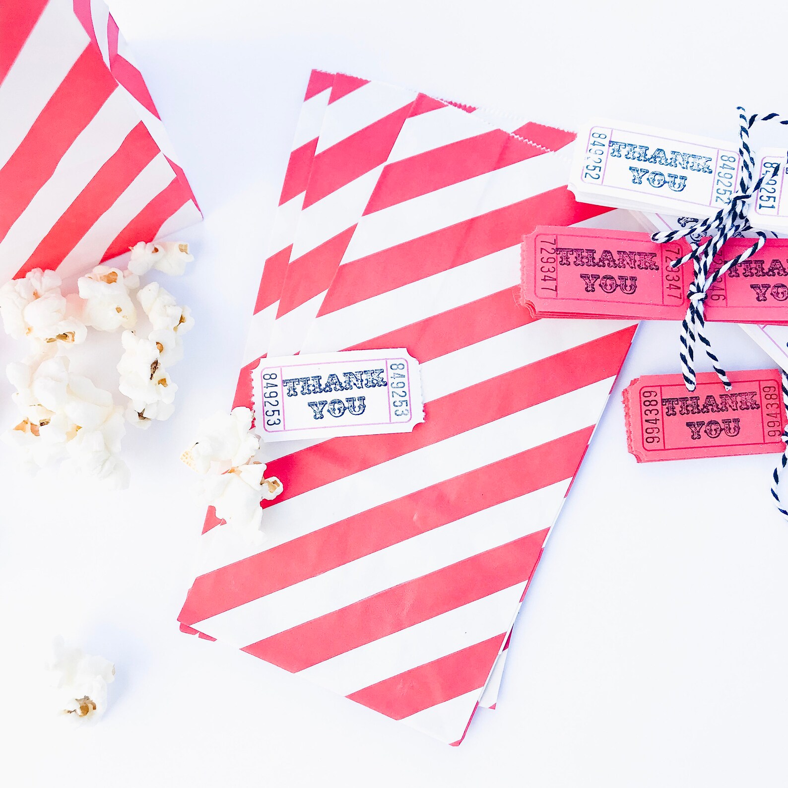 Thank You Ticket Thank You Carnival Ticket Thank You Mini - Etsy