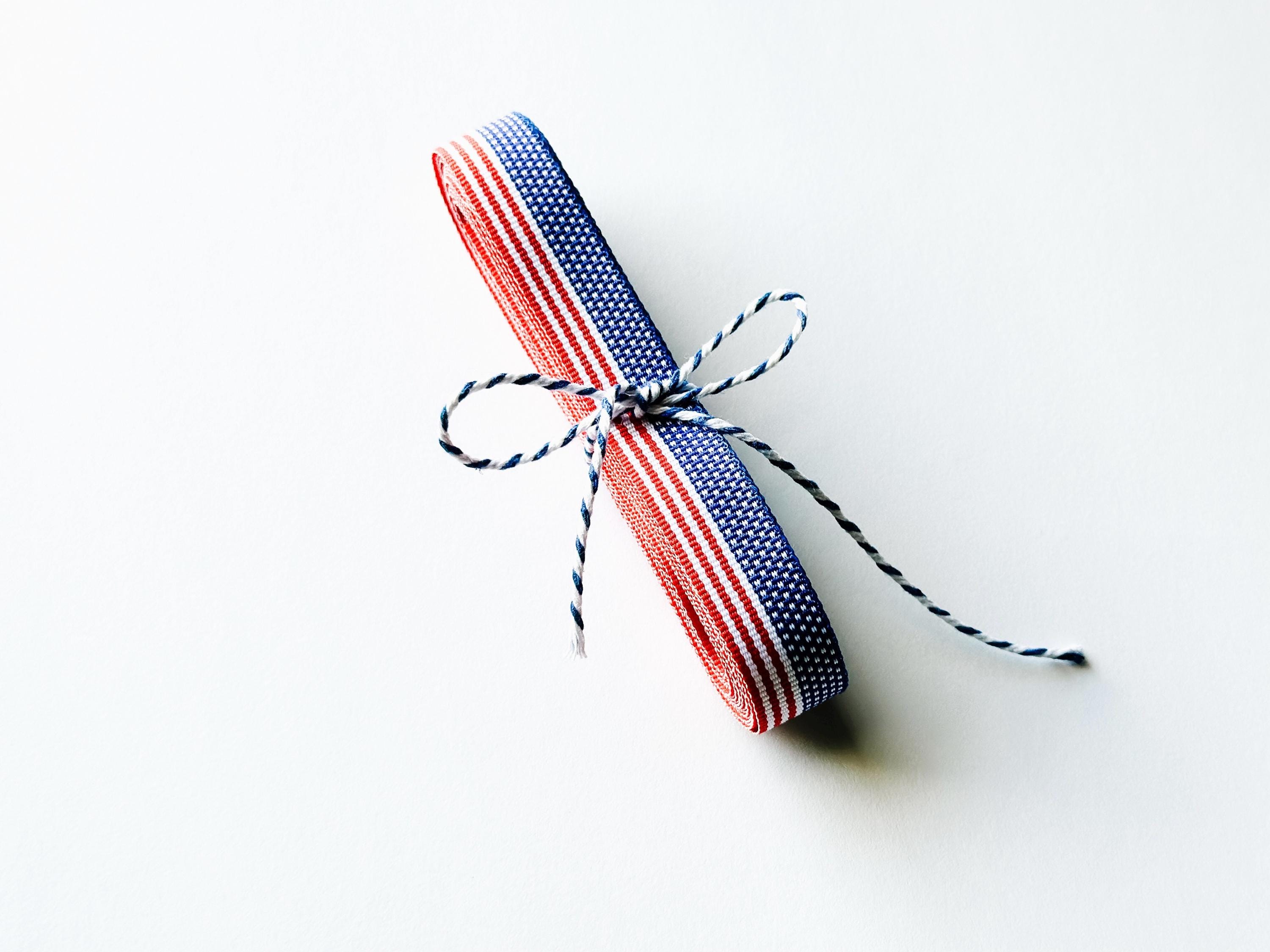 American Flag Ribbon 5/8 Inch - USA Flag Ribbon- Patriotic Ribbon - Etsy