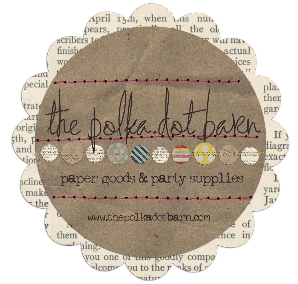 Black and White Polka Dot Party Banner Black and White Polka - Etsy