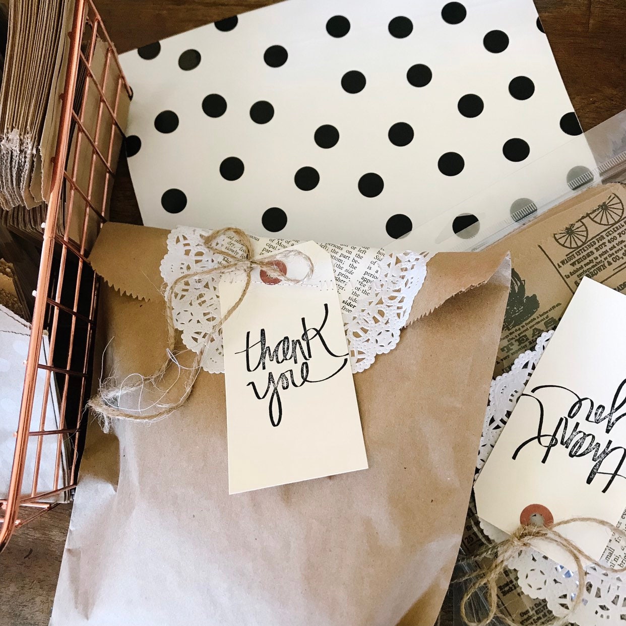 Thank You Tags - Thank You Gift Tag - Wedding Thank You Tags - Wedding ...
