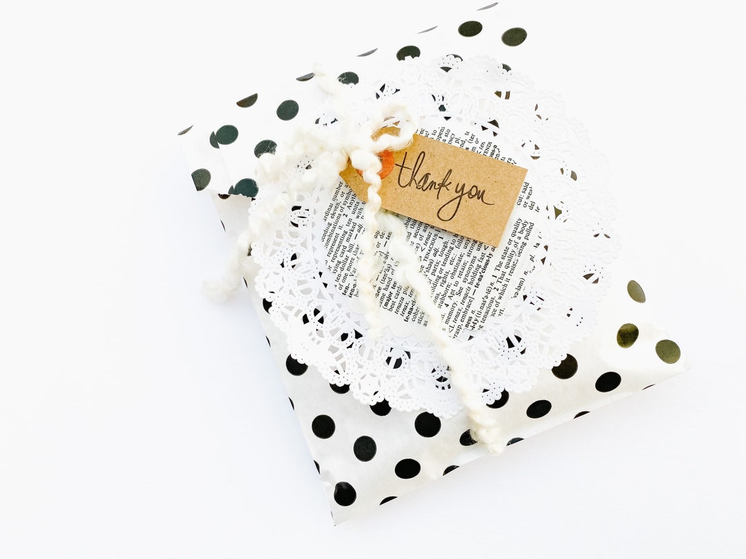 Kraft Mini Thank You Tag - Thank You Tag - Kraft Gift Tag - Thank You ...