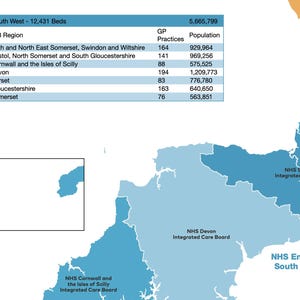 Integrated Care Boards (ICB) Map - Etsy