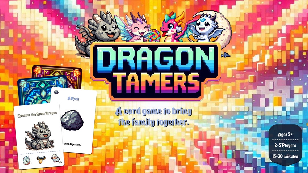Dragon Tamers Card Game - Etsy