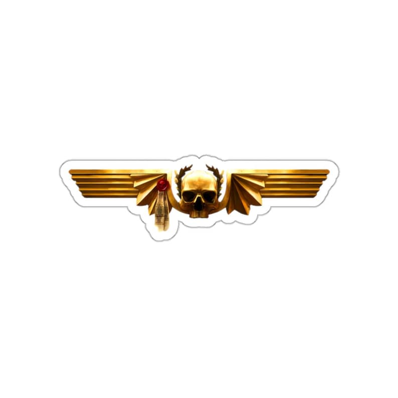 Warhammer 40K Die-cut Stickers, Emperor Allegiance Decals for Laptop ...