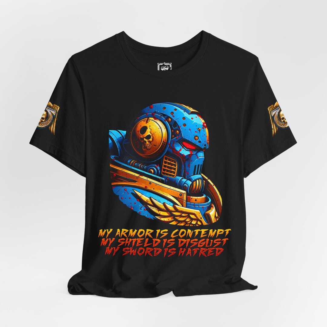 Warhammer 40K Inspired, Space Marine, Unisex Tee, Emperor Loyalty Xenos ...