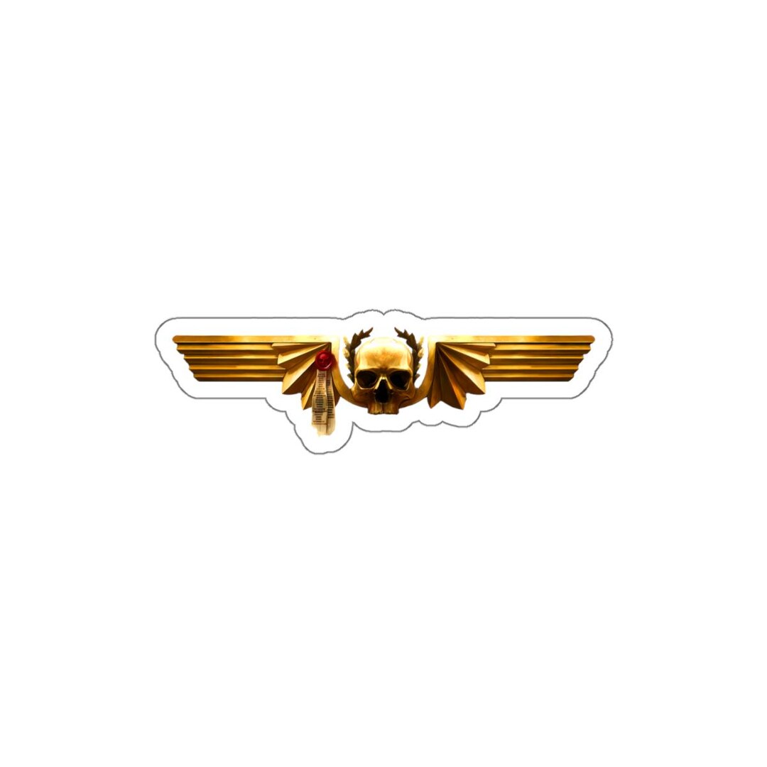 Warhammer 40K, Die-cut Stickers, Imperial, Deathshead Aquilla, Space ...
