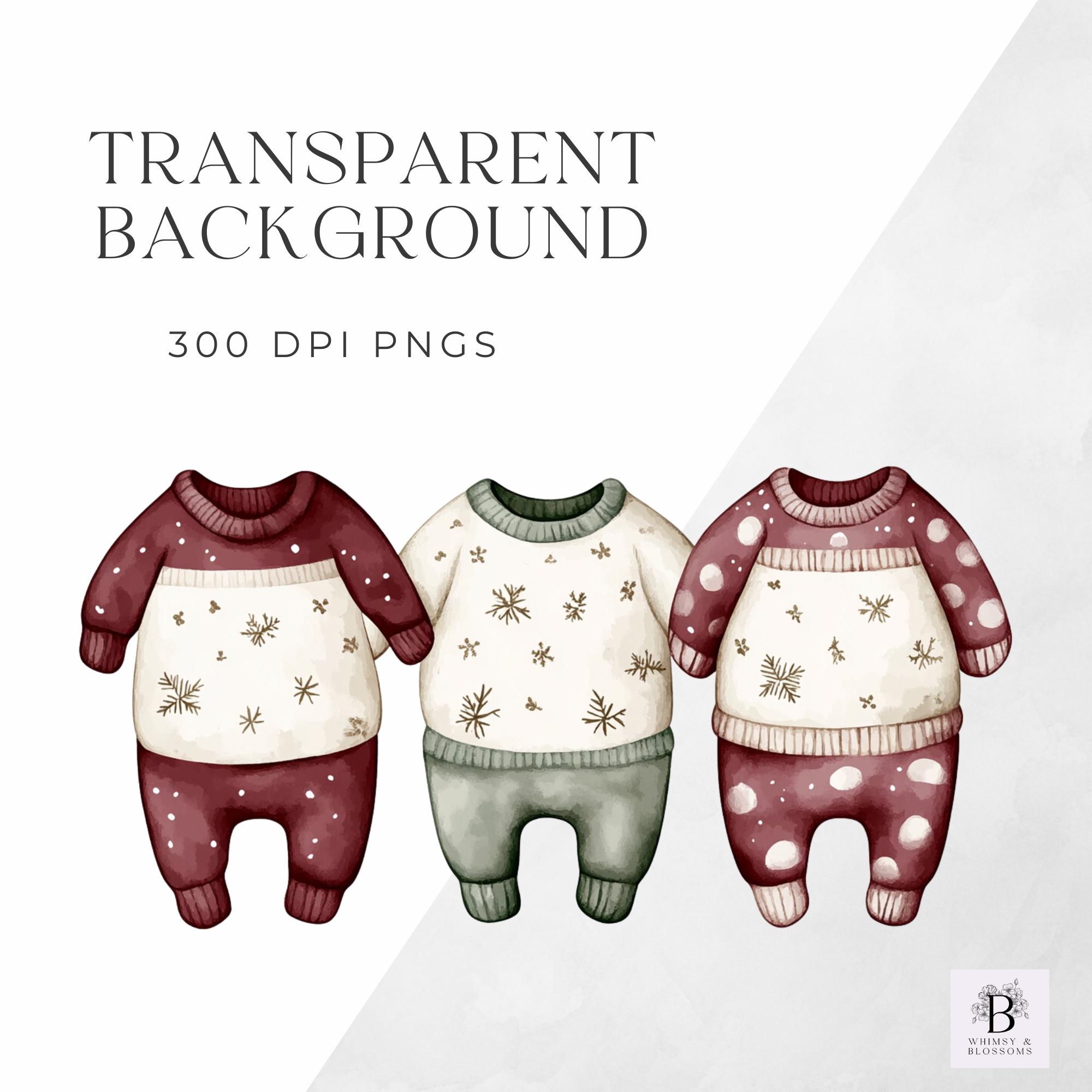 Rustic Winter Baby Watercolor Clipart - Christmas Clipart - High ...