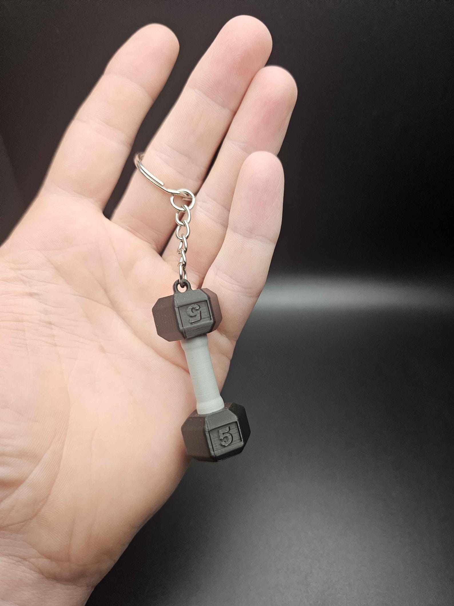 Dumbbell Keychain - Pick Your Color! - Gym Keychain - Fun Keychain ...