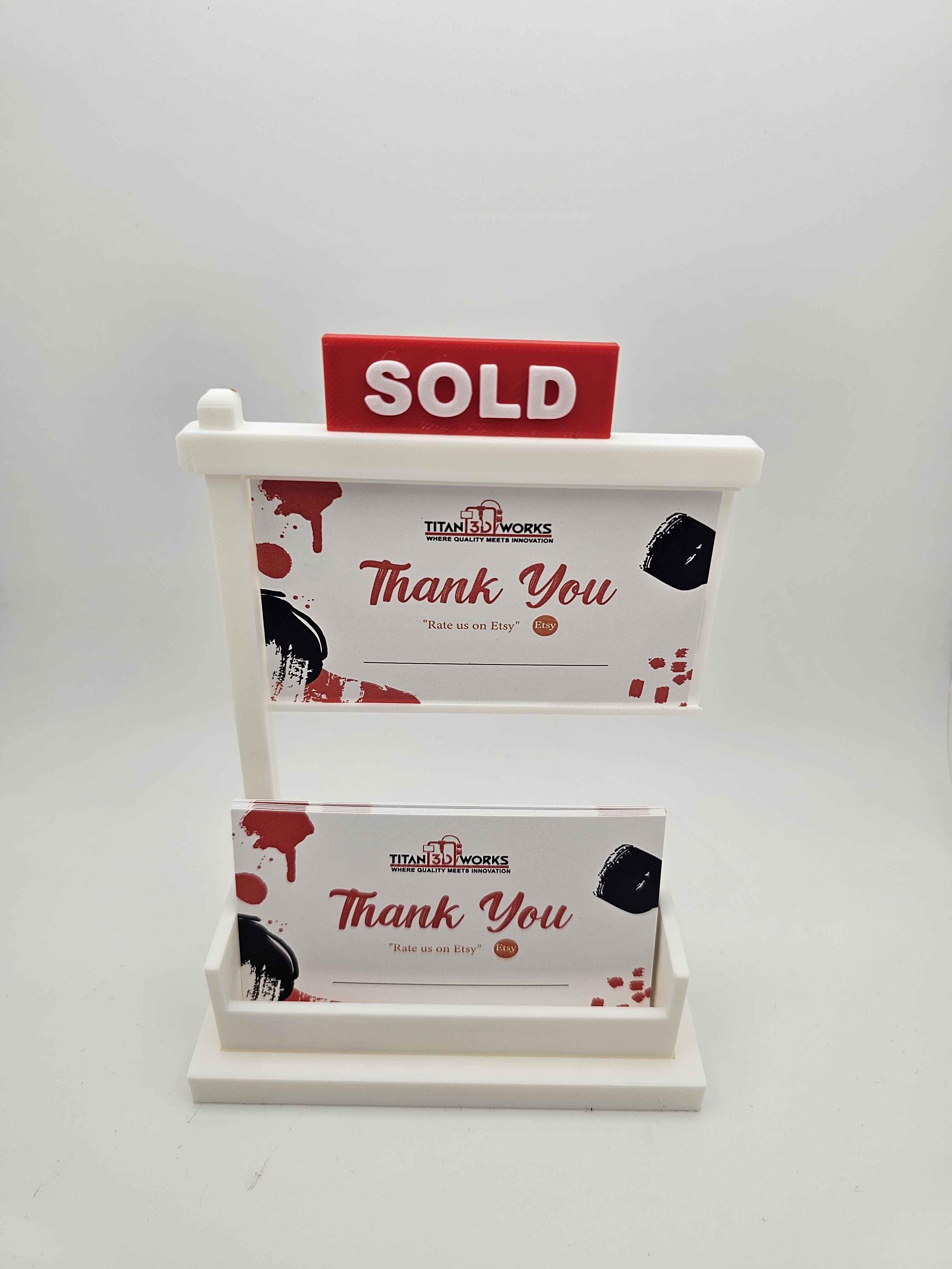 Real Estate Business Card Stand Business Card Holder Real Estate ...