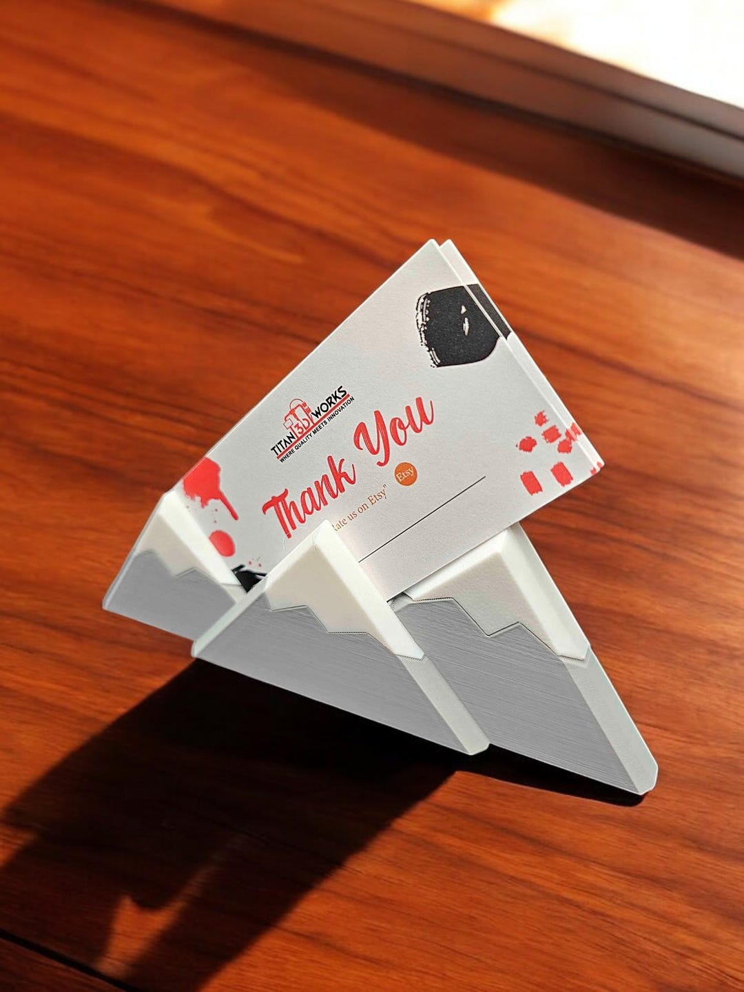 Mountain Business Card Stand - Outdoor Business Card Stand - Fun ...