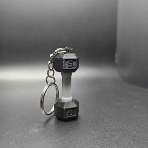 Dumbbell Keychain - Pick Your Color! - Gym Keychain - Fun Keychain ...