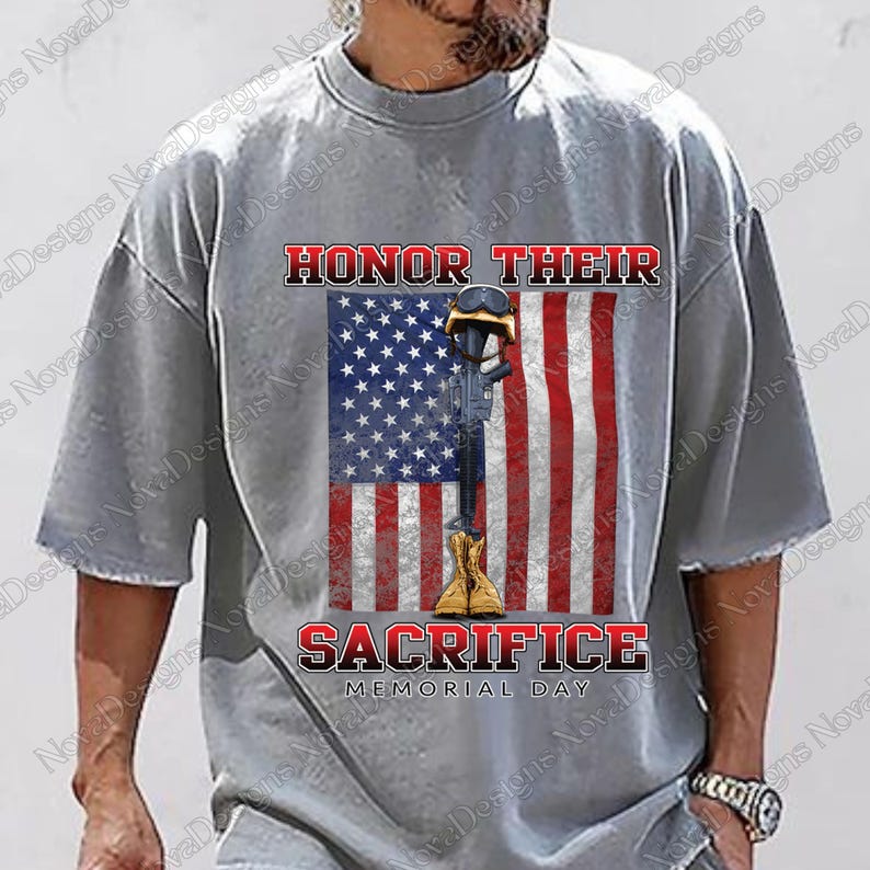 Memorial Day PNG | Honor Their Sacrifice Digital Download | Military ...