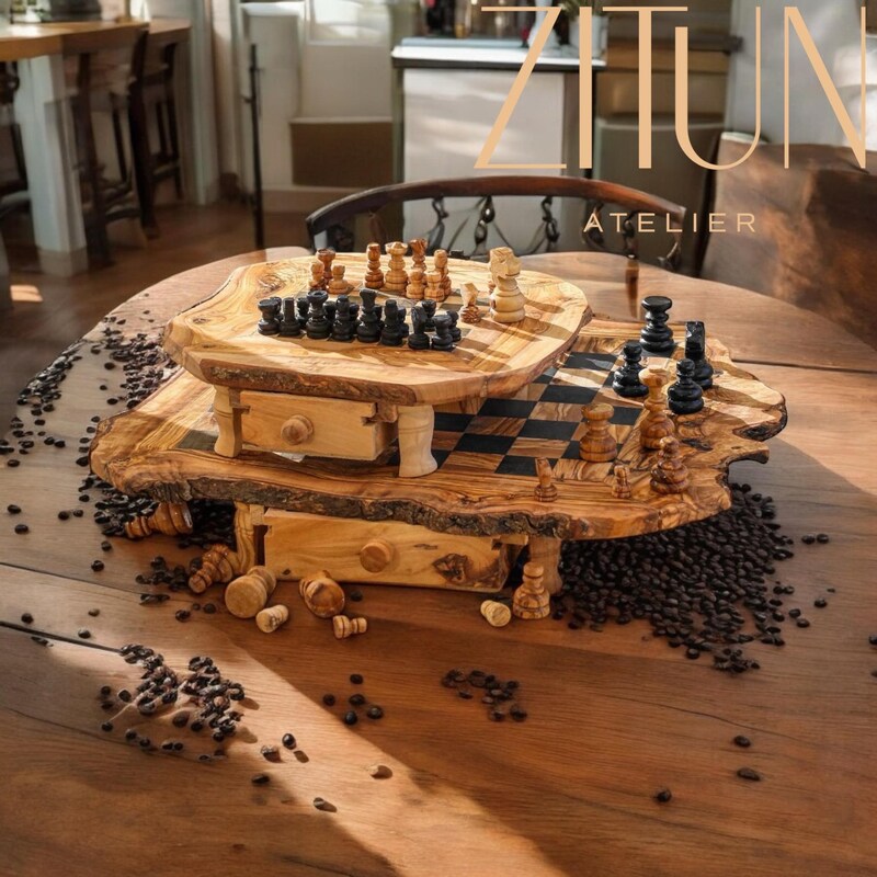 Wood Chess Set - Etsy