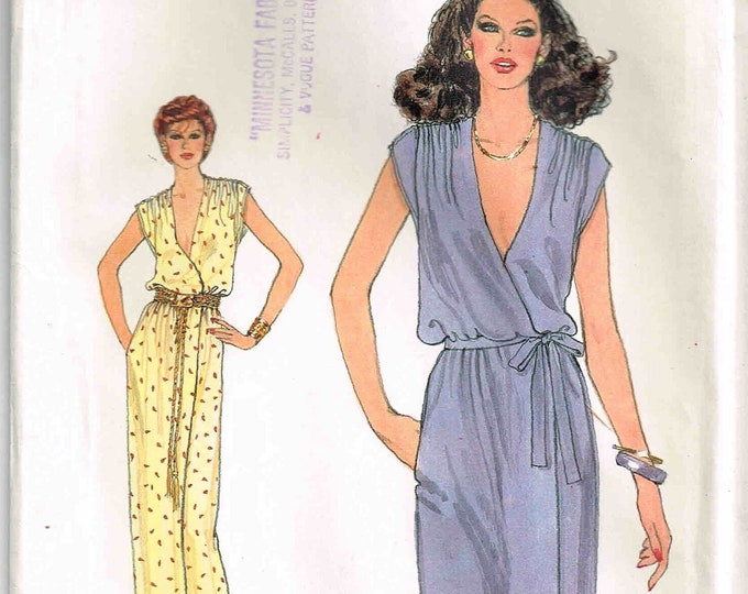 Vogue 7733 Sewing Pattern Corset Top, Bell Sleeves Plus Size 18, 20, 22 ...