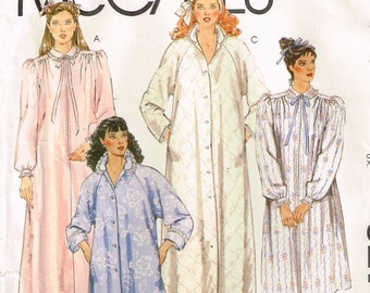 Front Button Robe | Etsy