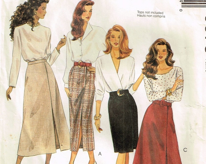 Vogue 7733 Sewing Pattern Corset Top, Bell Sleeves Plus Size 18, 20, 22 ...