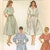 Butterick 5708 Sewing Pattern 1950's Reproduction One Shoulder Fitted ...