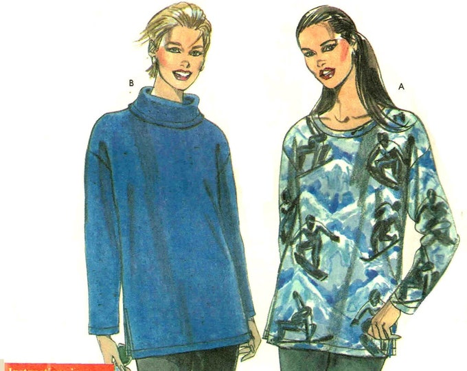 Hippy Boho Peasant Top Sewing Pattern Butterick 5357 Plus Size Large ...