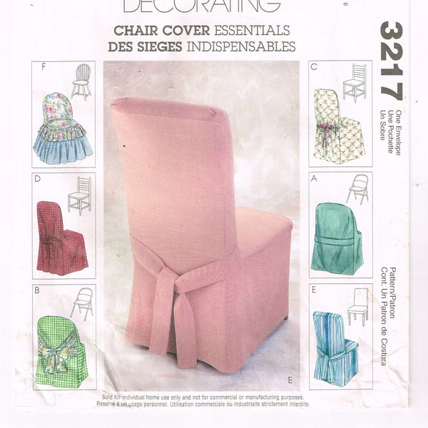 Chair Cover Patterns - Etsy