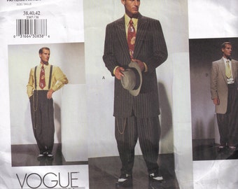 Mens suit pattern | Etsy