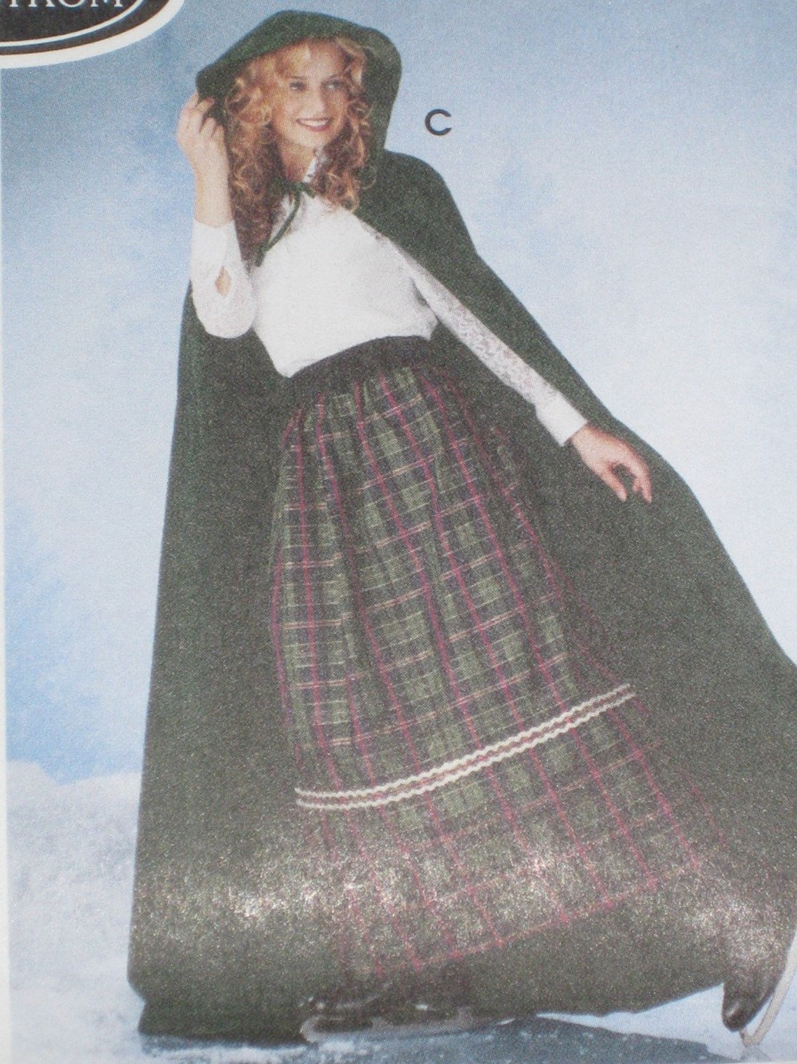 Sewing Pattern Medieval Renaissance Hooded Cape Simplicity - Etsy