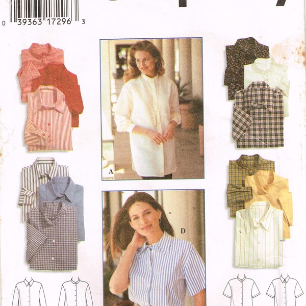 Simplicity Sewing Pattern Blouse - Etsy
