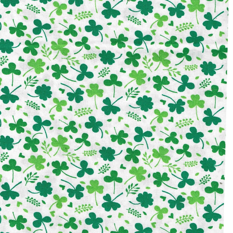 Shamrock Fabric - Etsy
