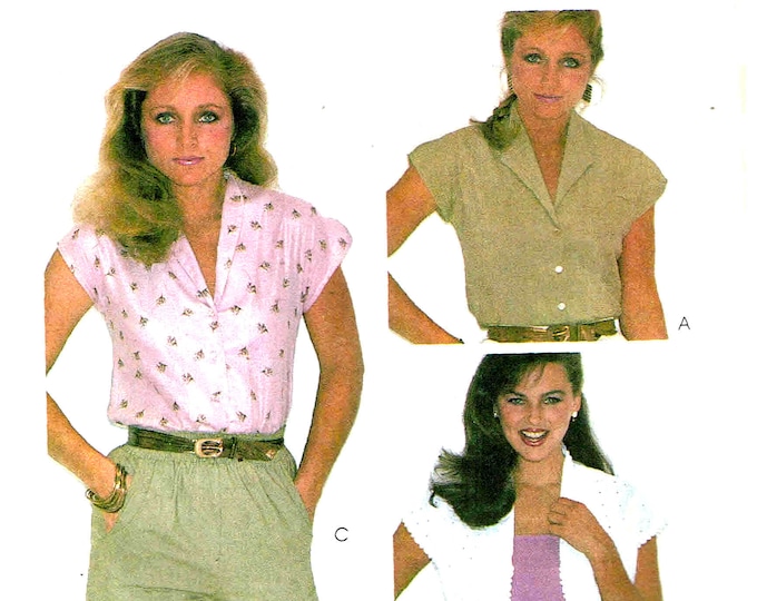 Hippy Boho Peasant Top Sewing Pattern Butterick 5357 Plus Size Large ...