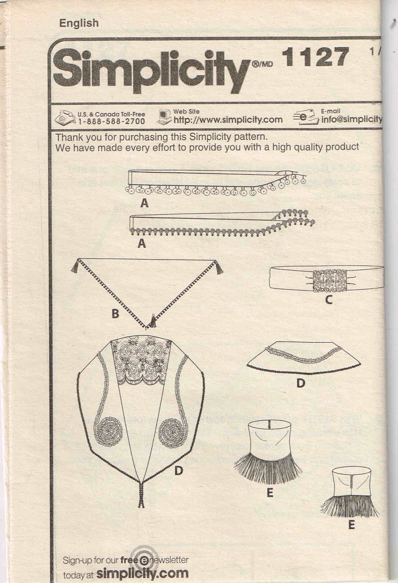 Sewing Pattern Neck Scarf Various Styles Tassel Fringed | Etsy