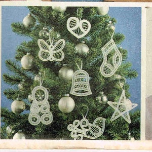 Sewing Pattern Battenberg Lace Ornaments and Decorative Designs Mccalls ...