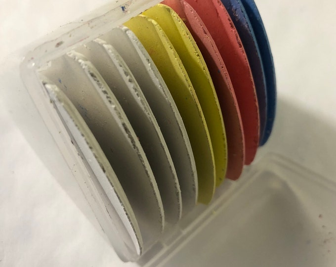 10 Pieces Tailor Chalk With Plastic Storage Case Seamstress Sewing ...