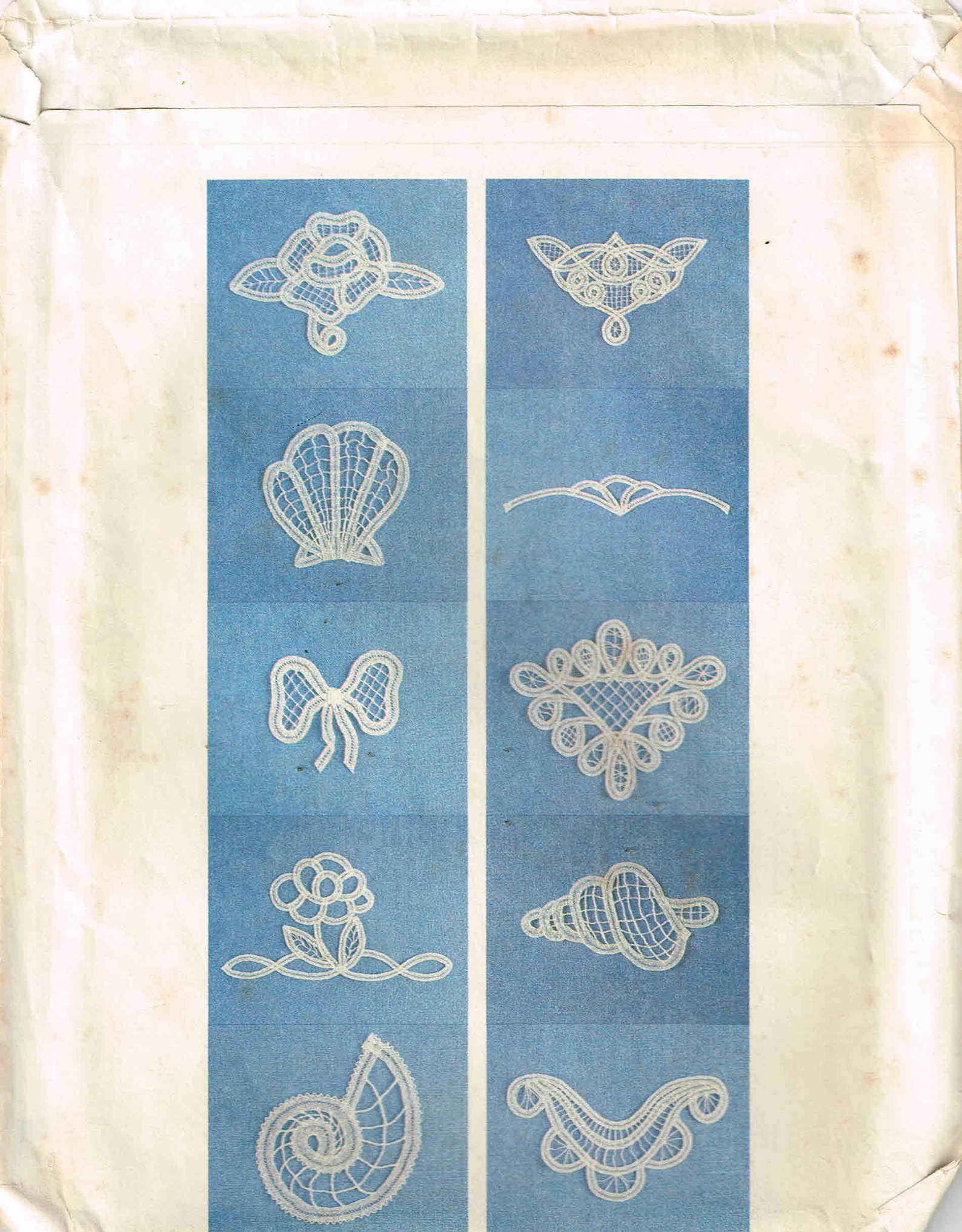 Sewing Pattern Battenberg Lace Ornaments and Decorative Designs Mccalls ...