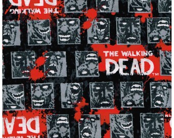 Walking Dead Fabric | Etsy