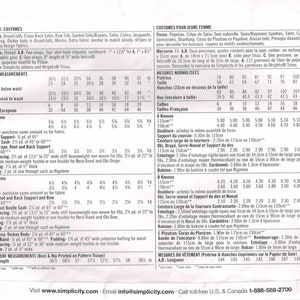 Sewing Pattern Kimono Simplicity 4080 Japanese Clothing Halloween ...